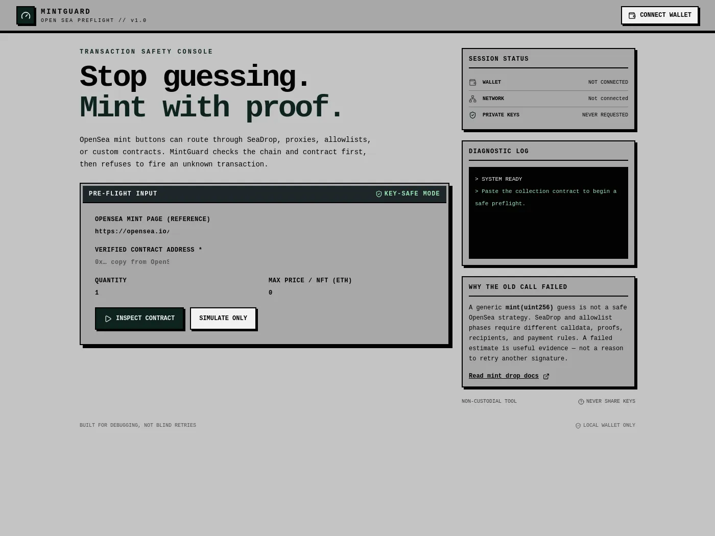 OpenSea Mint Fixer