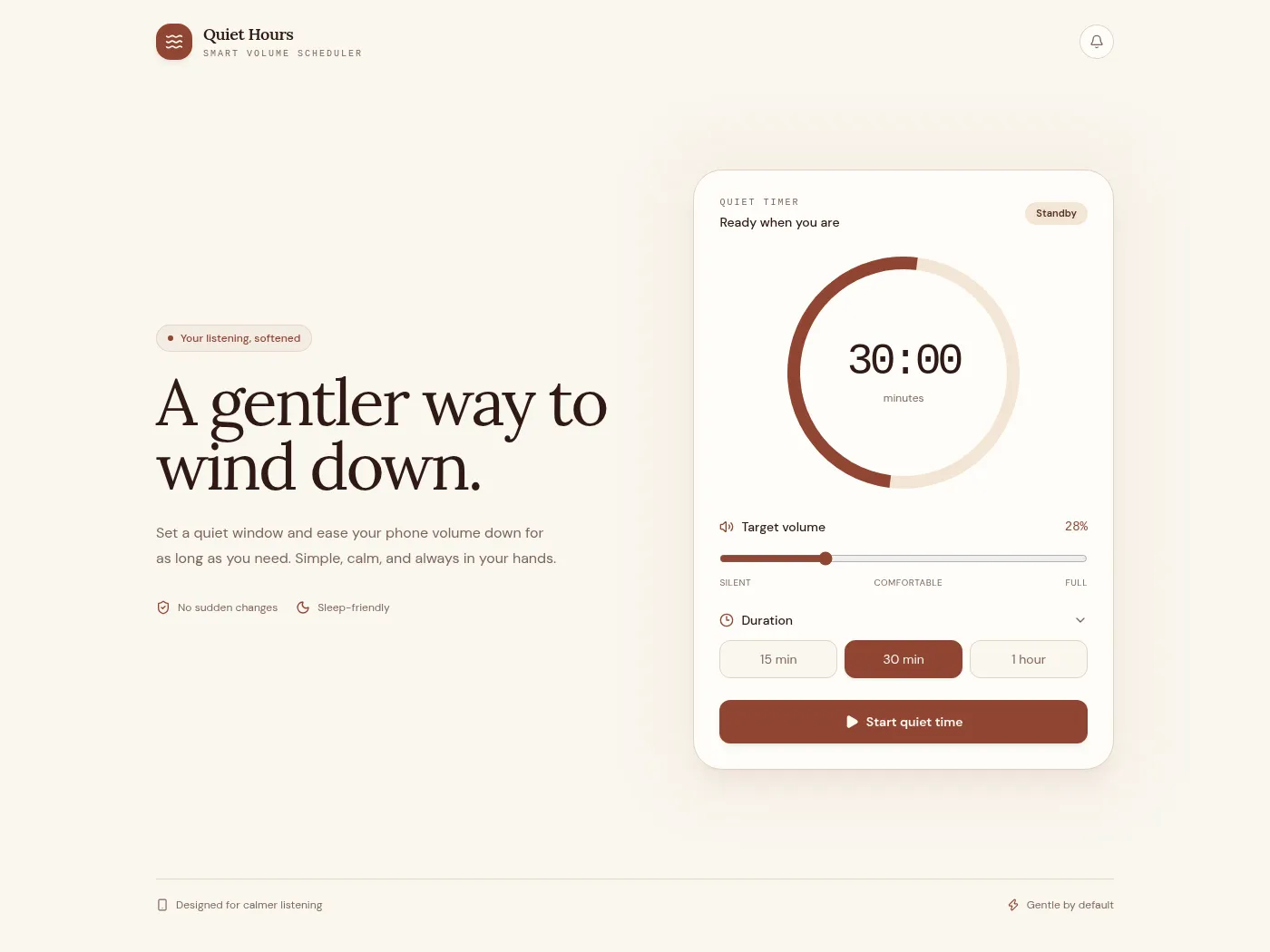 Smart Volume Scheduler