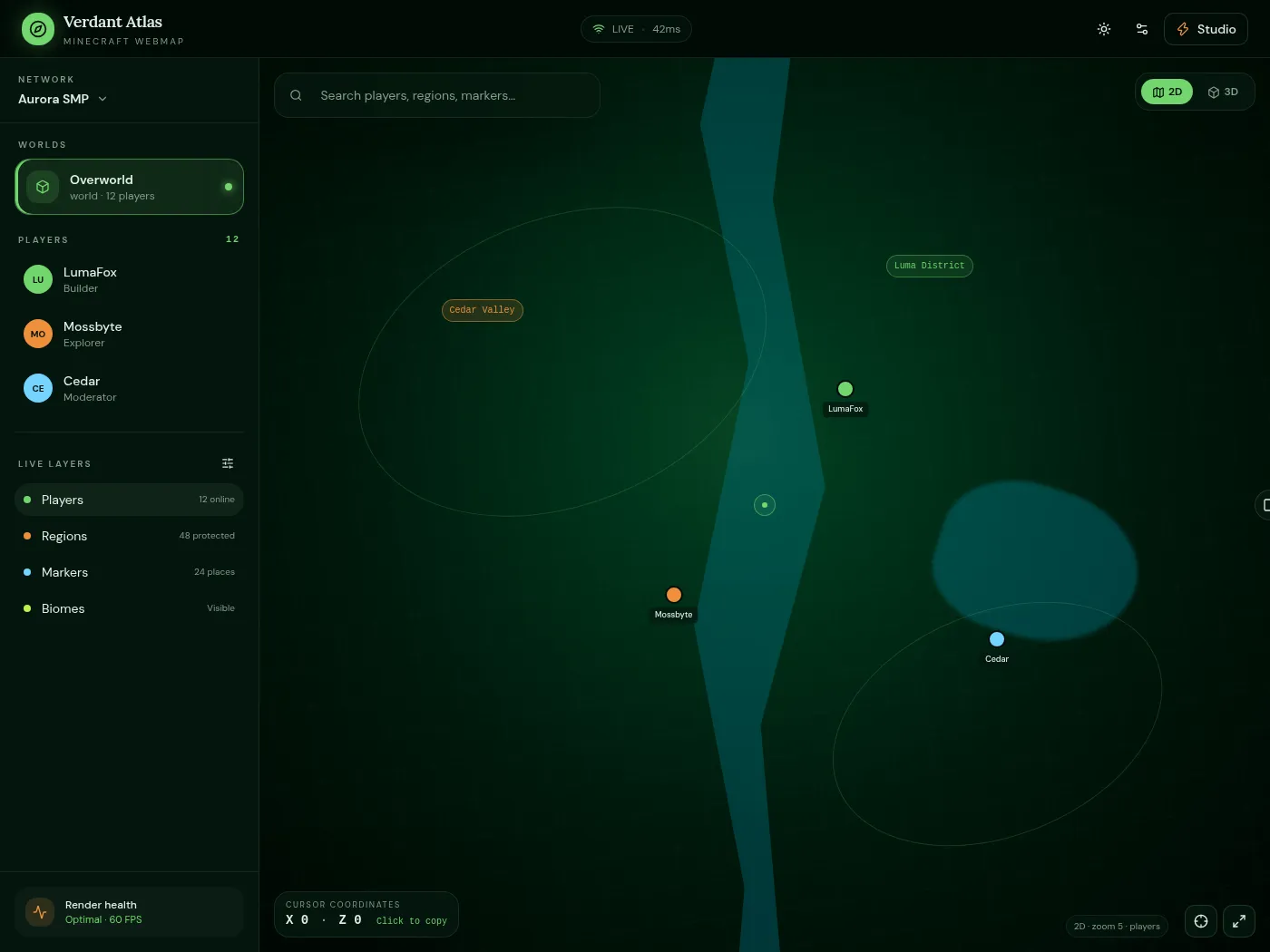 NextGen Minecraft WebMap