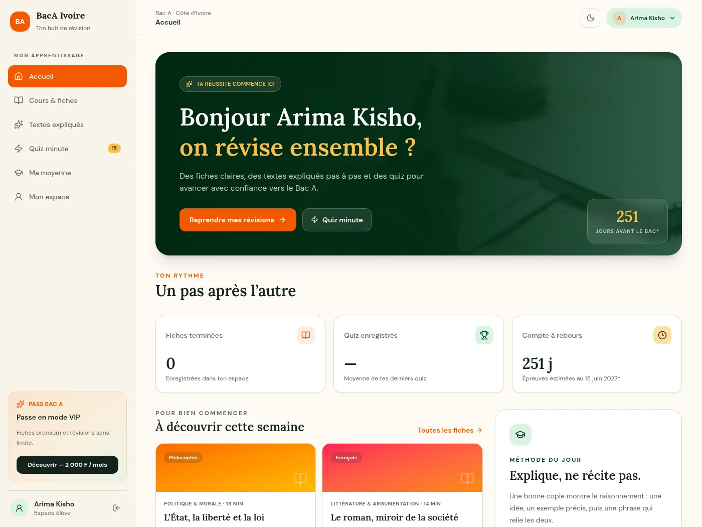 BacA Ivoire Hub