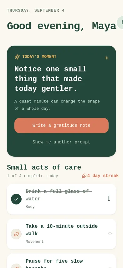 Gratitude Habit Journal