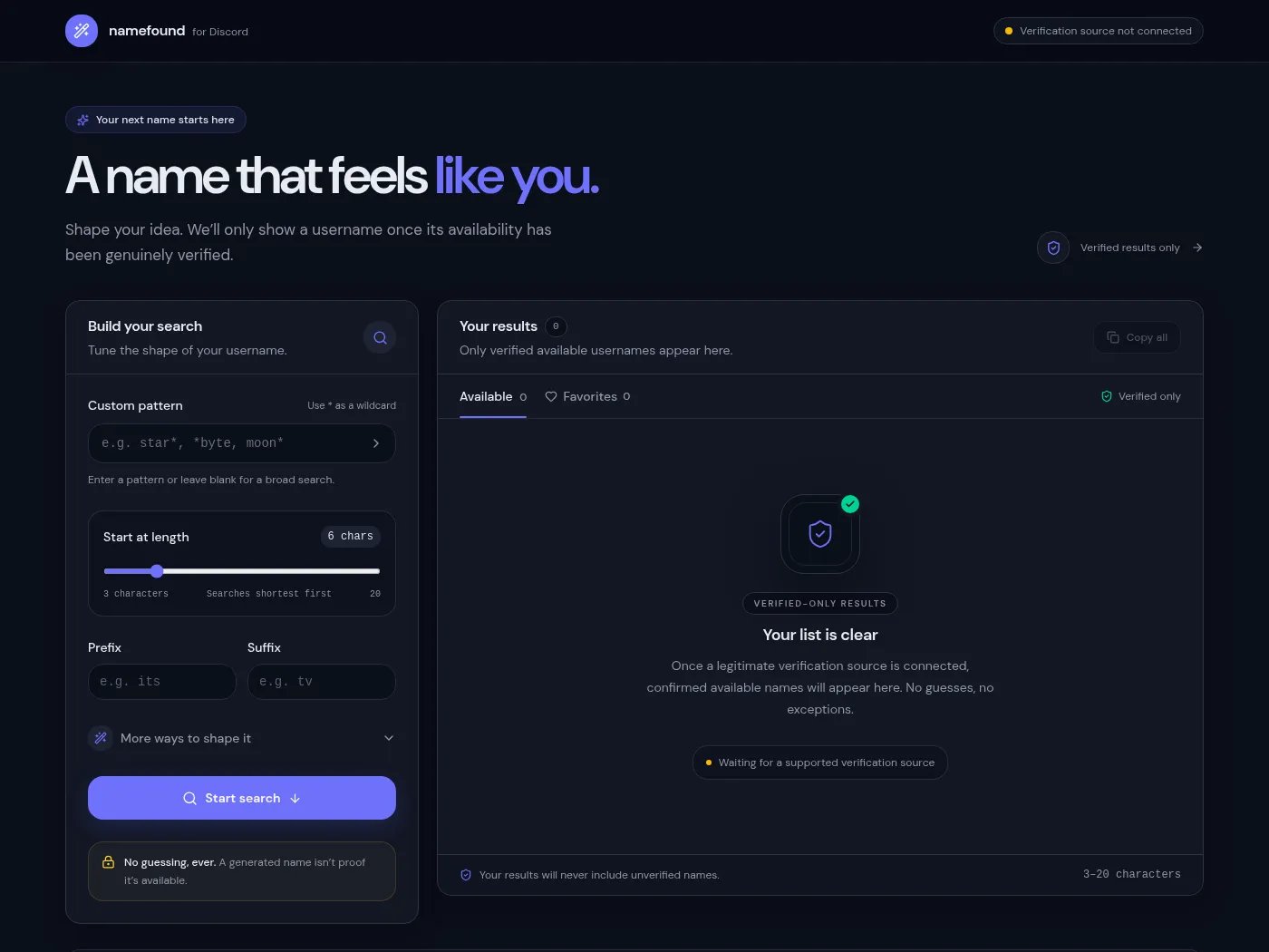 Discord Username Finder