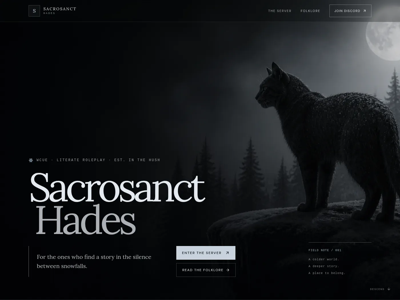 Sacrosanct Hades Portal