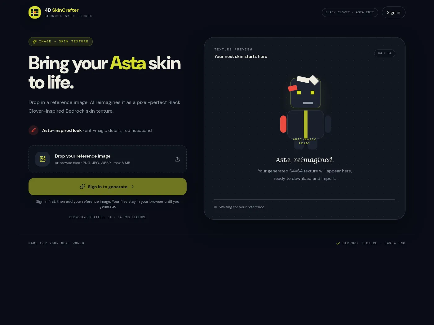 4D SkinCrafter