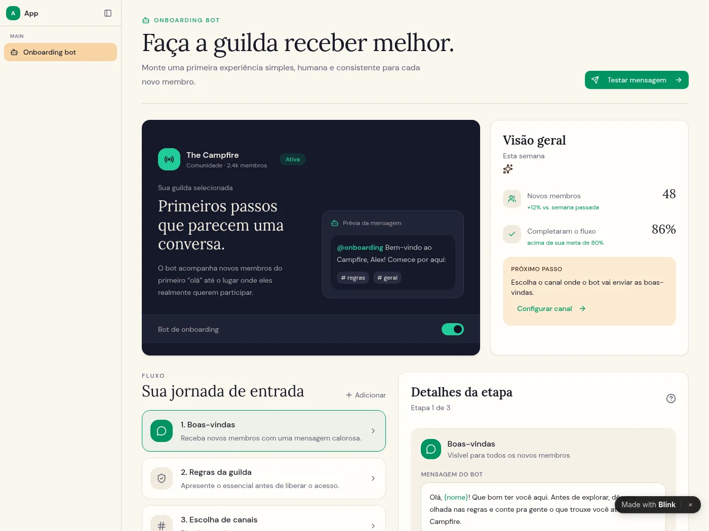 Guilda Onboarding Pro