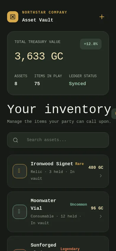 LARP Asset Wallet