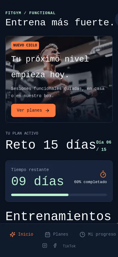 FitGym App