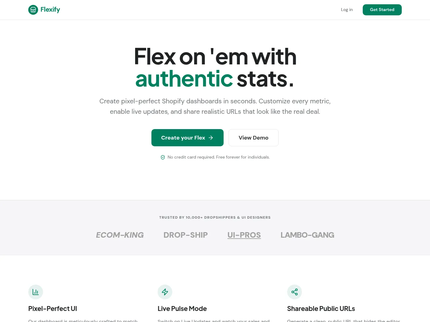 ShopiStories Dashboards