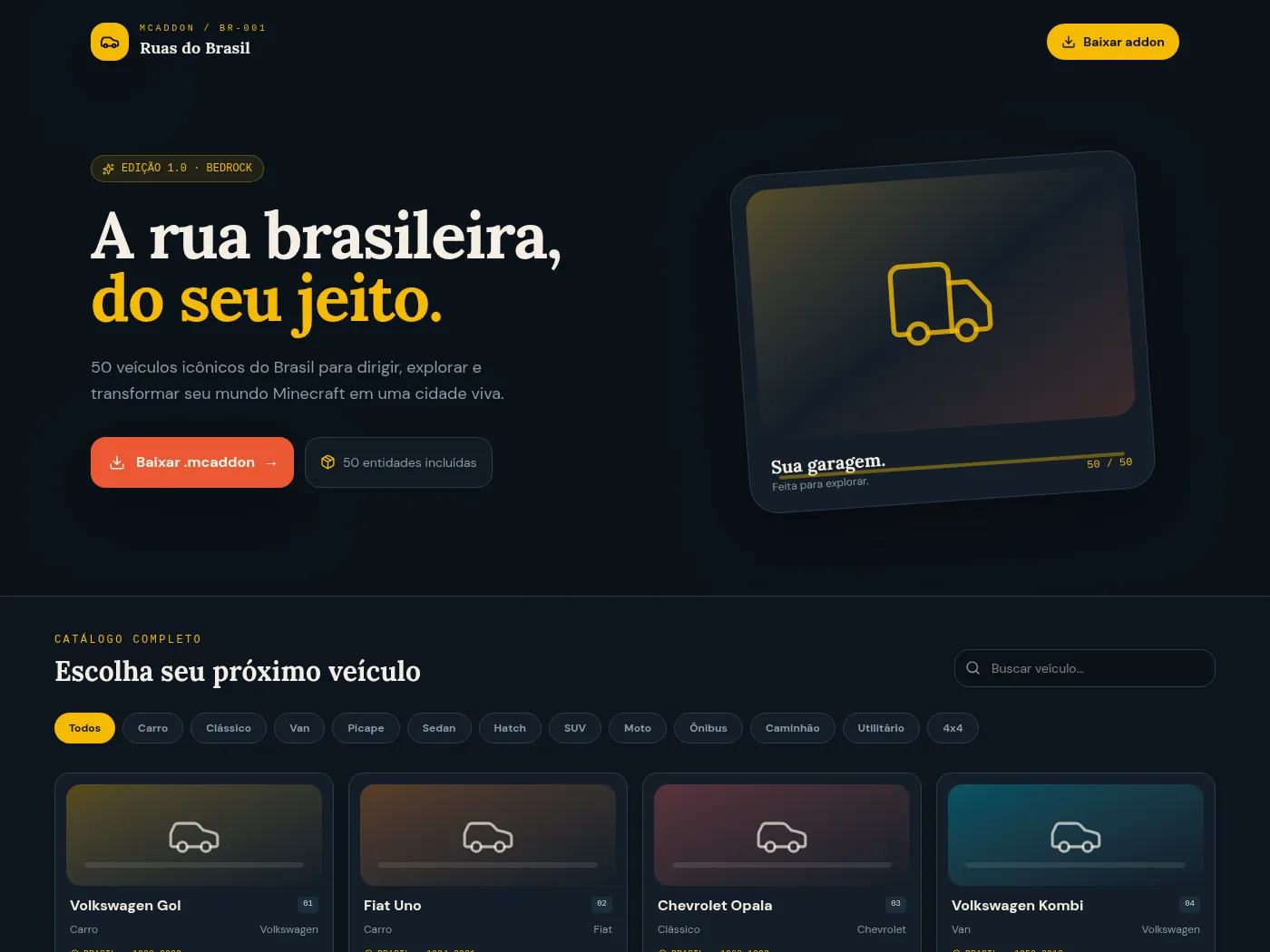 Brazilian Vehicles Addon