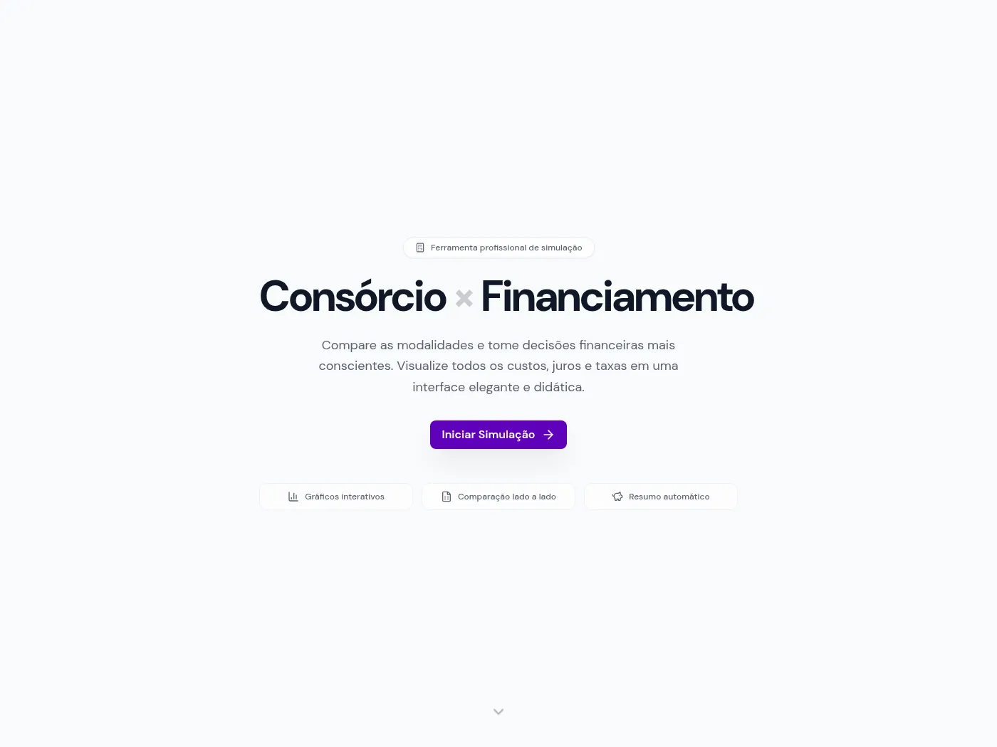 Consórcio X Financiamento Pro