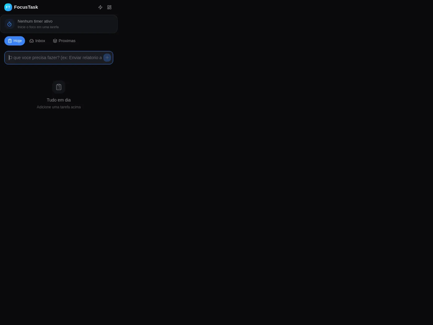 FocusTask Chrome Extension