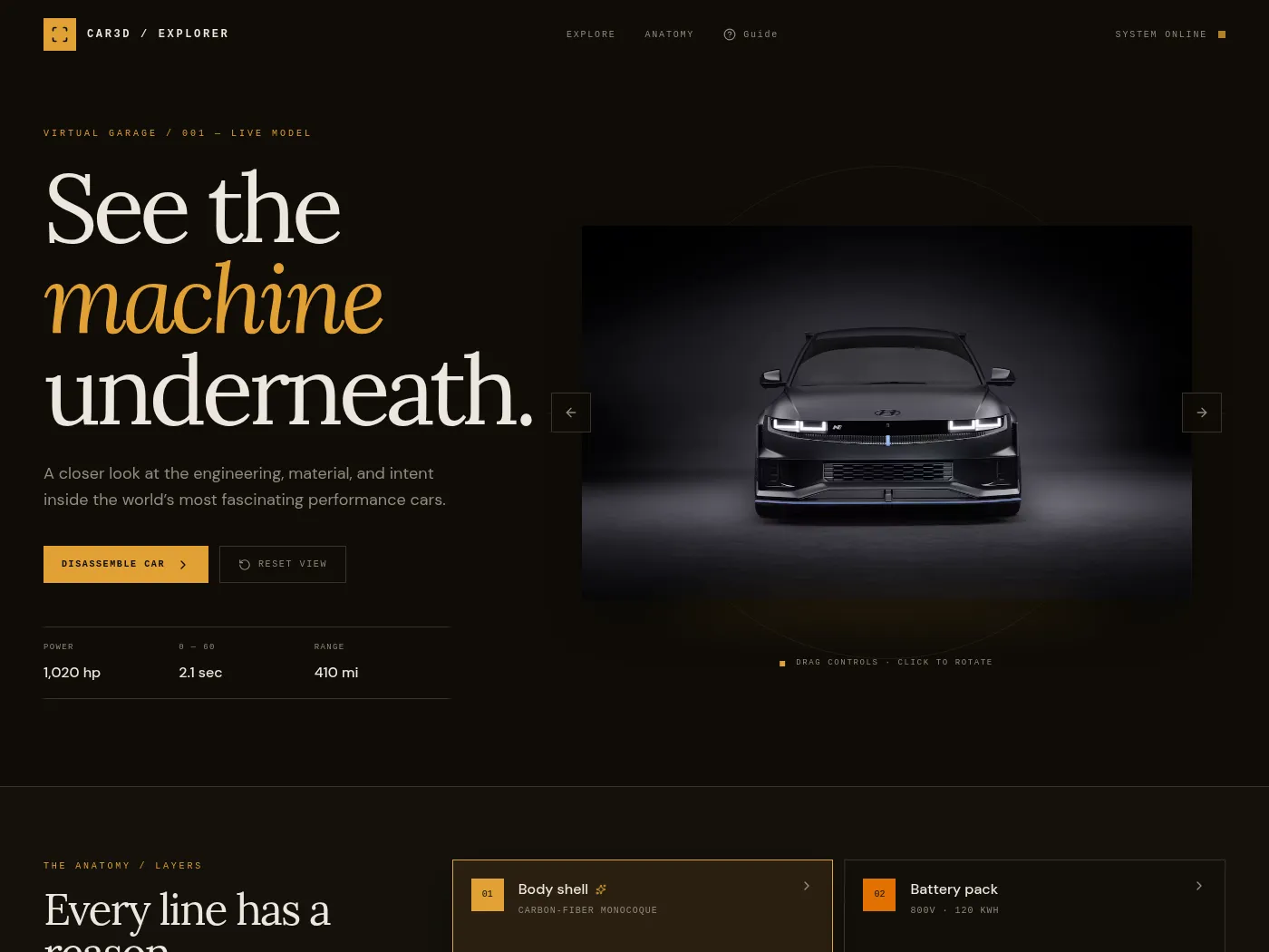 Car3D Explorer