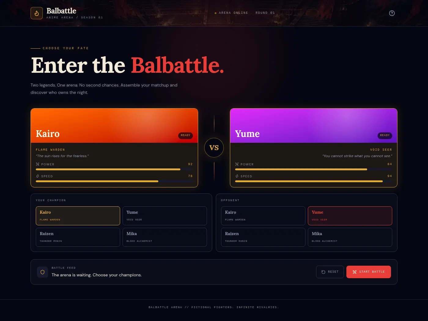 Balbattle Anime Arena
