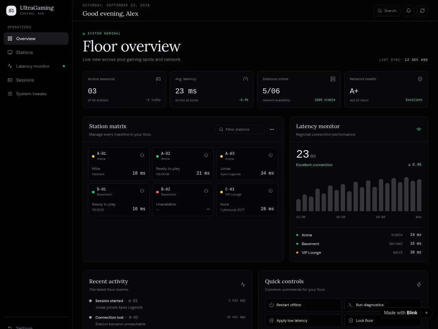 UltraGaming Control Hub