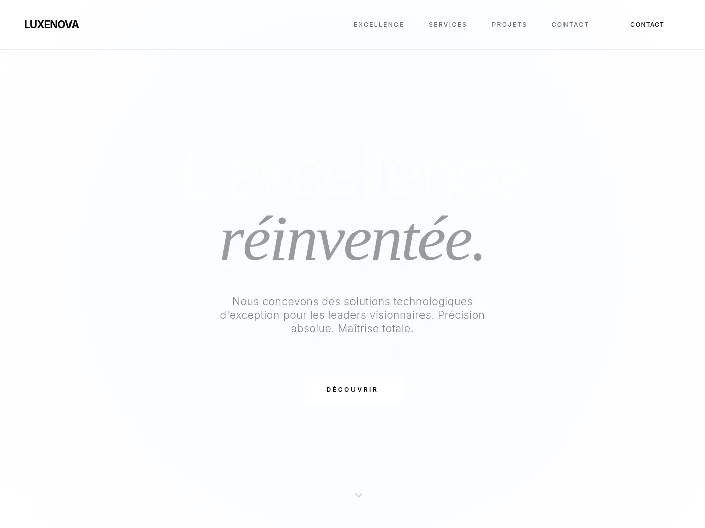 LuxeNova Website