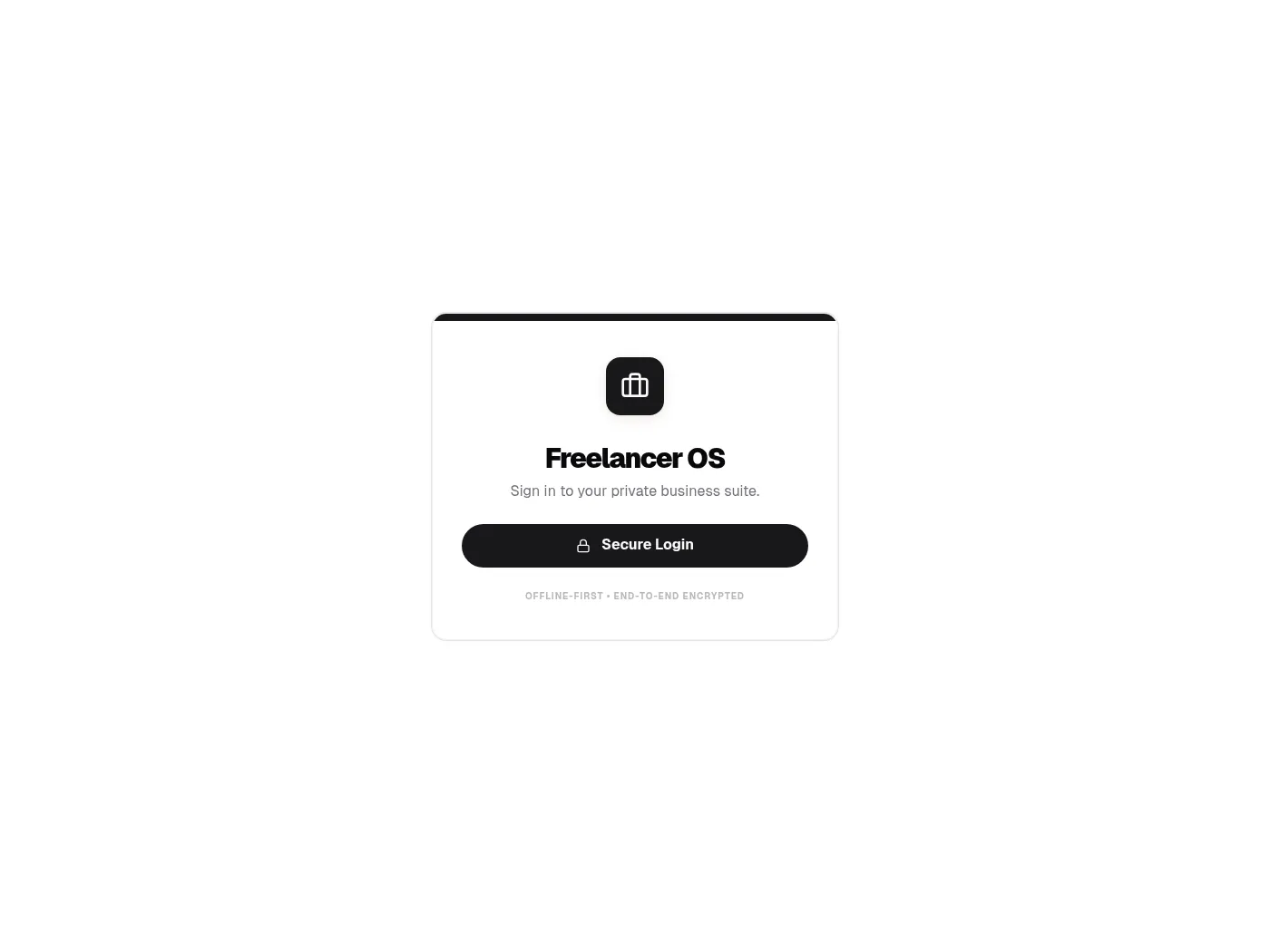 Freelancer OS Desktop Suite