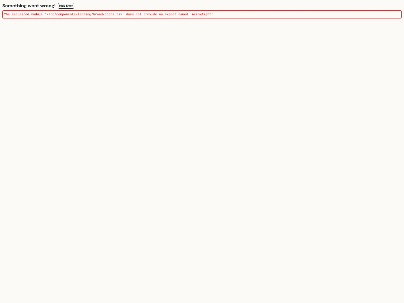 All In Landing Page