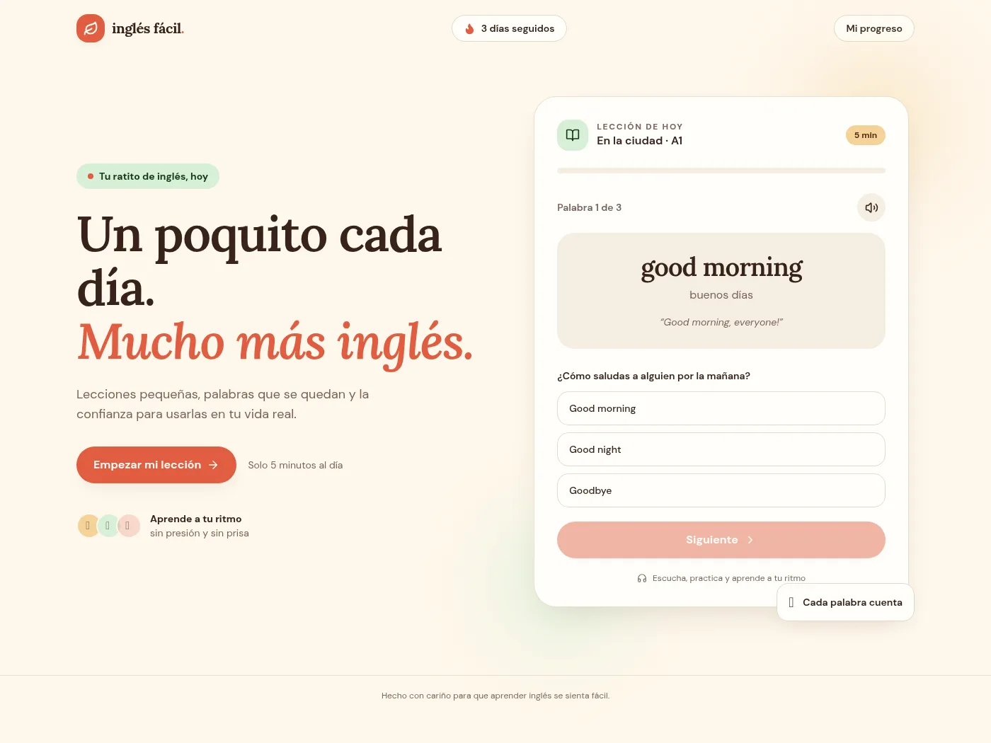 Inglés Fácil App