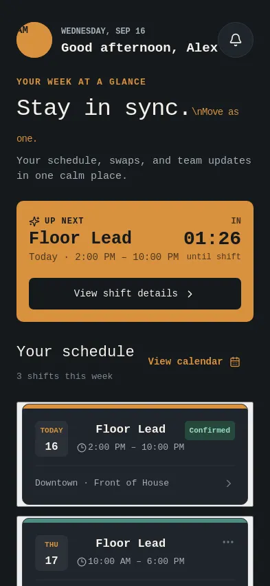 Schedule Sync Pro