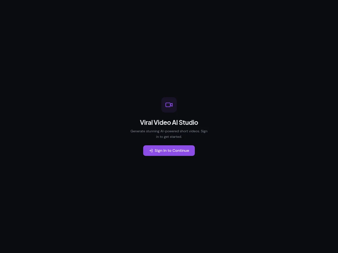Viral Video AI Studio