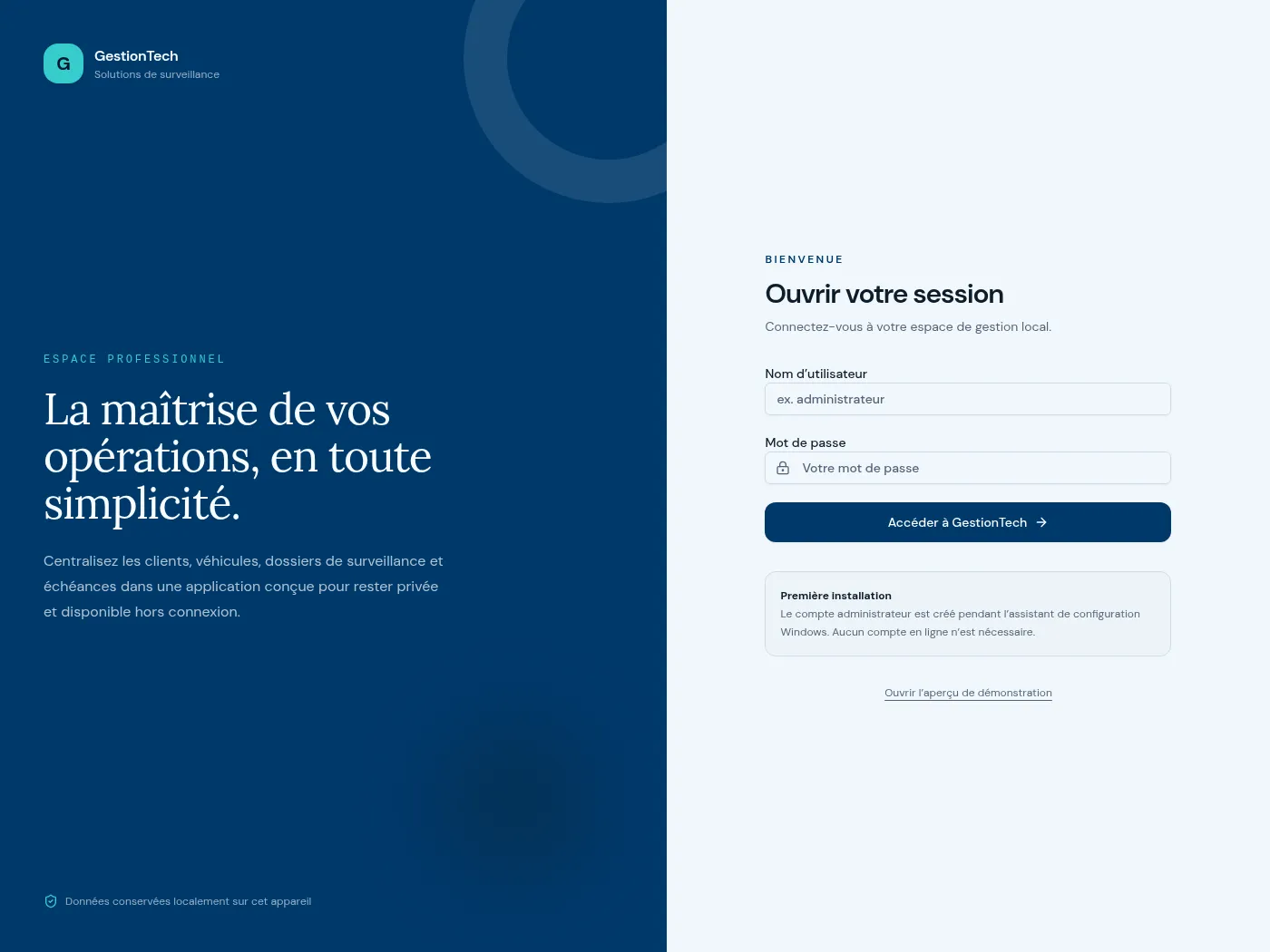 GestionTech Desktop Suite