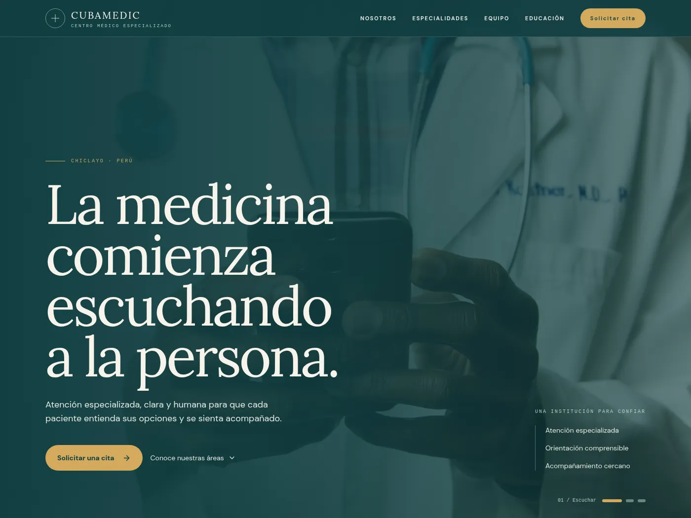 Cubamedic Medical Website