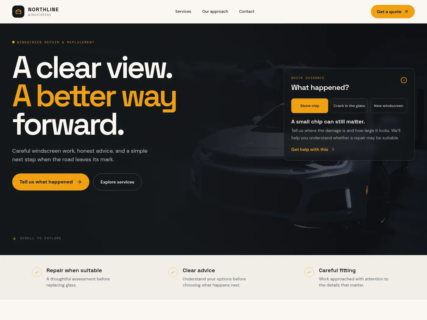 Windscreen Pro Website