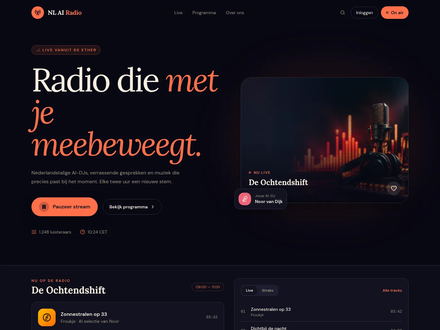 NL AI Radio Station