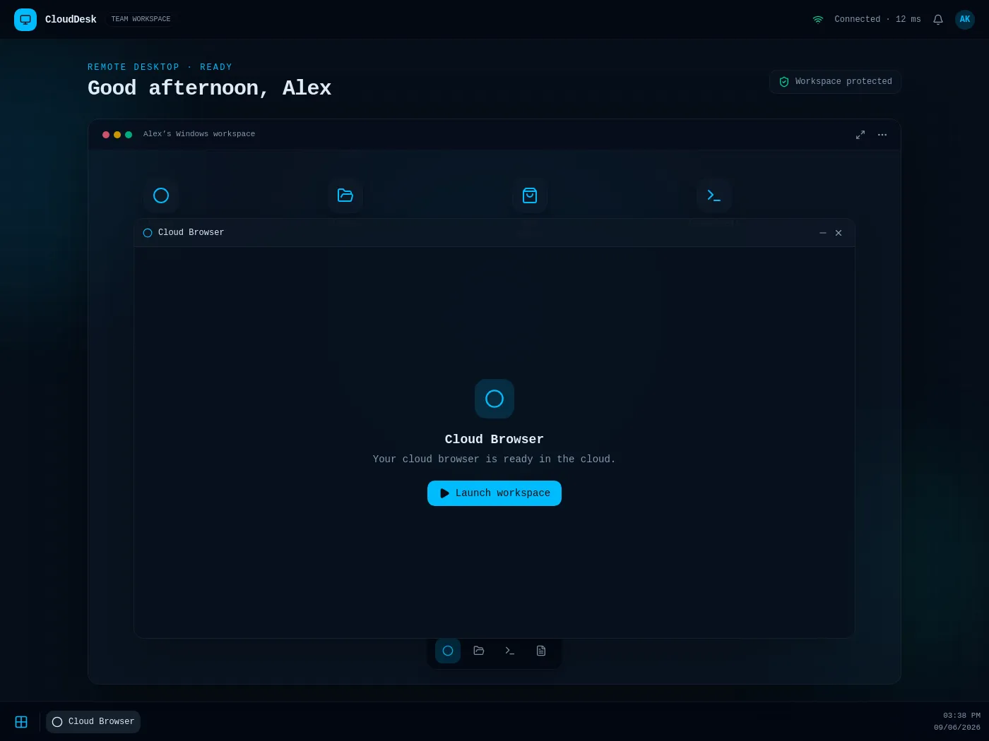Instant Windows in Browser