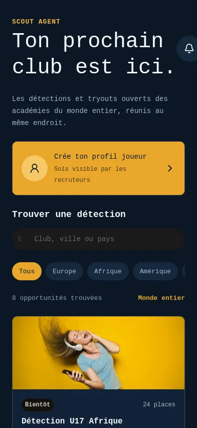 Scout Agent Mobile