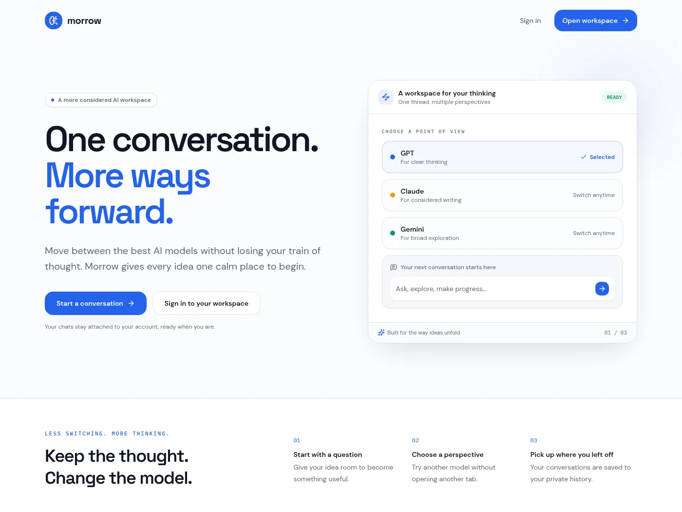 TypingMind AI Chat Redesign