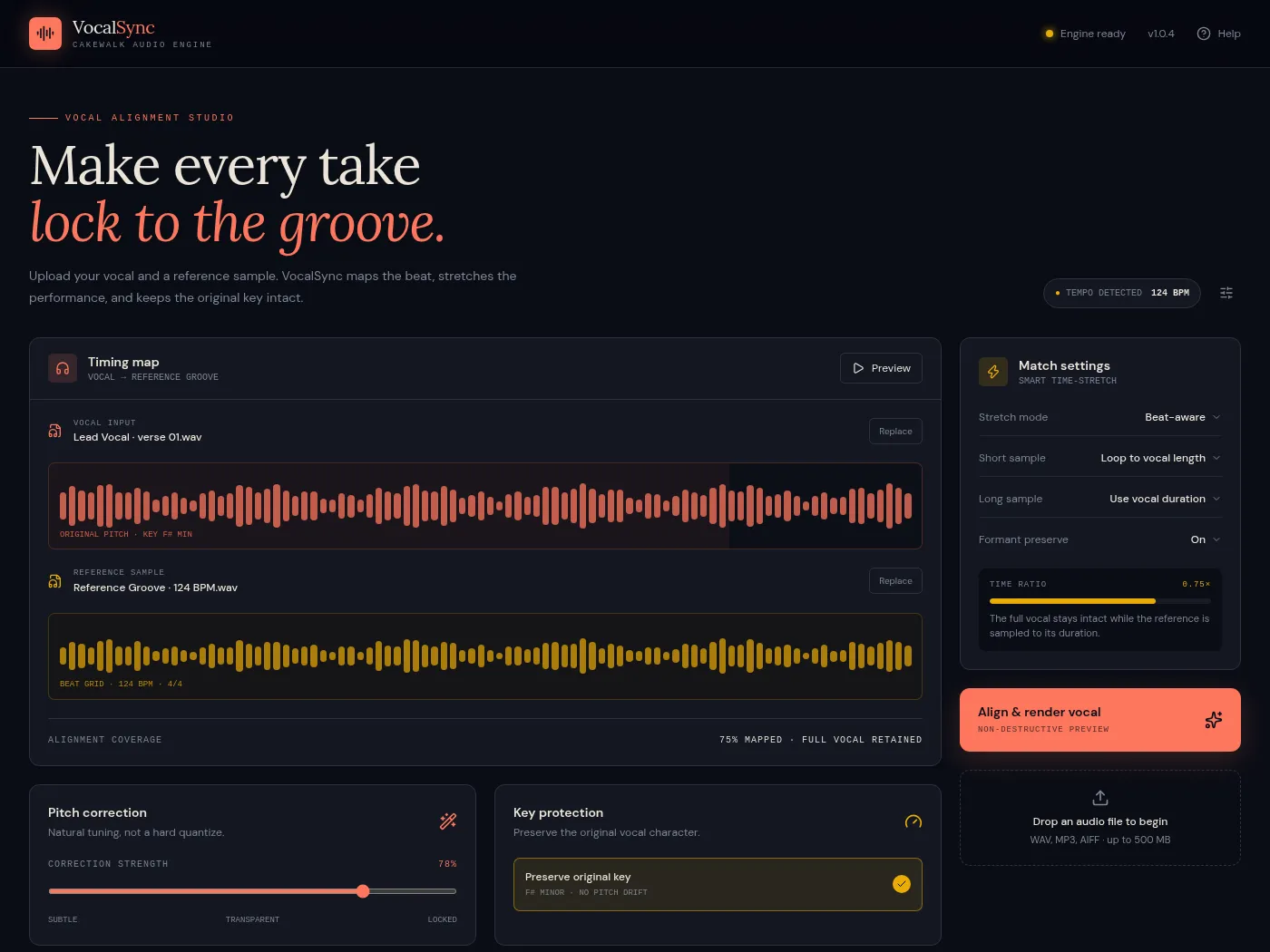 VocalSync Cakewalk Plug-In