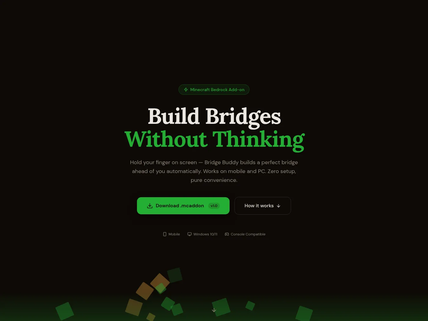 Bridge Buddy Mod