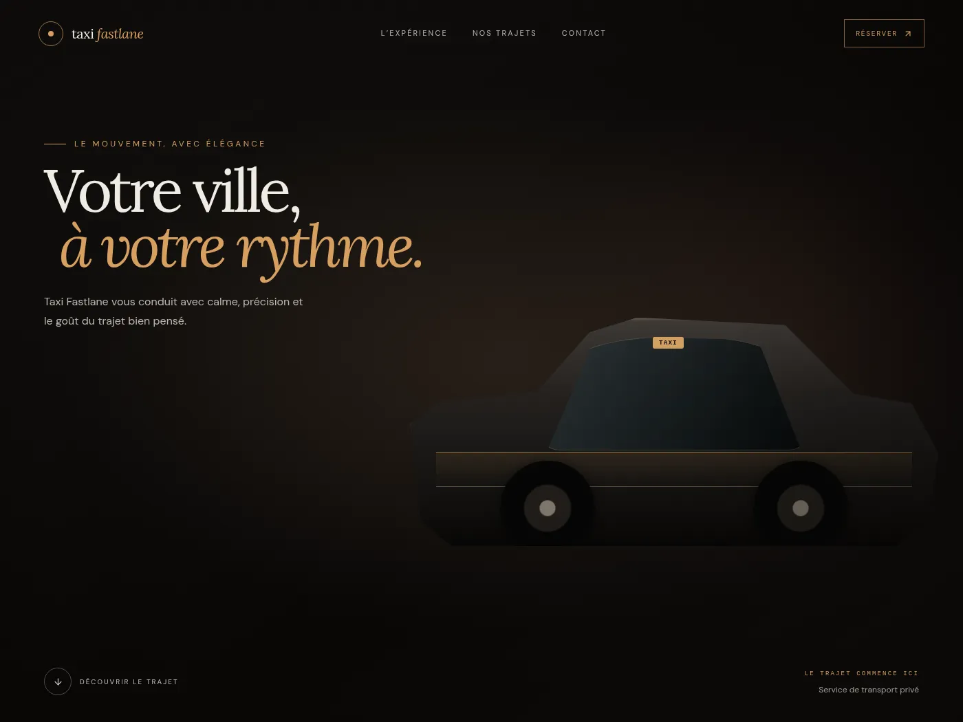 Taxi Fastlane 3D Web