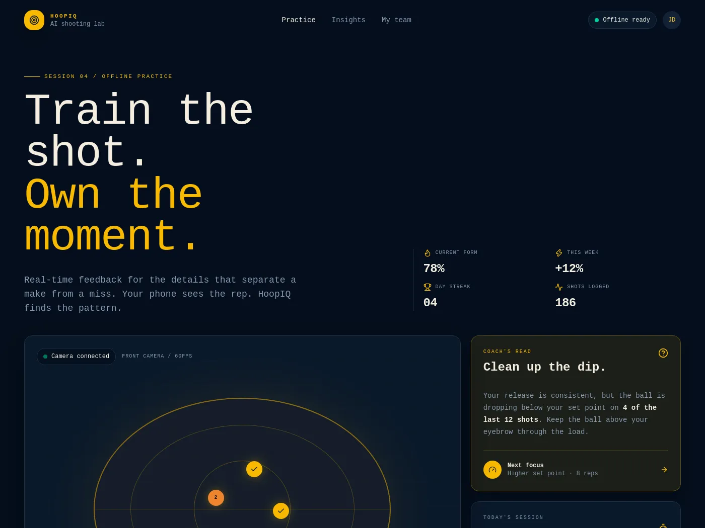 AI Hoops Trainer
