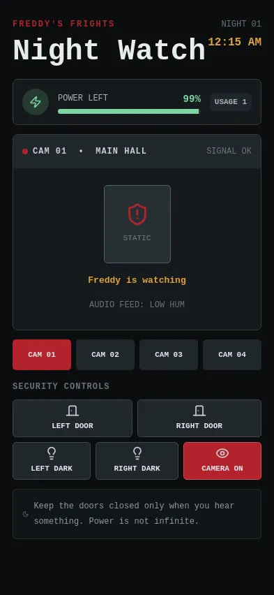 Freddy's Frights Mobile