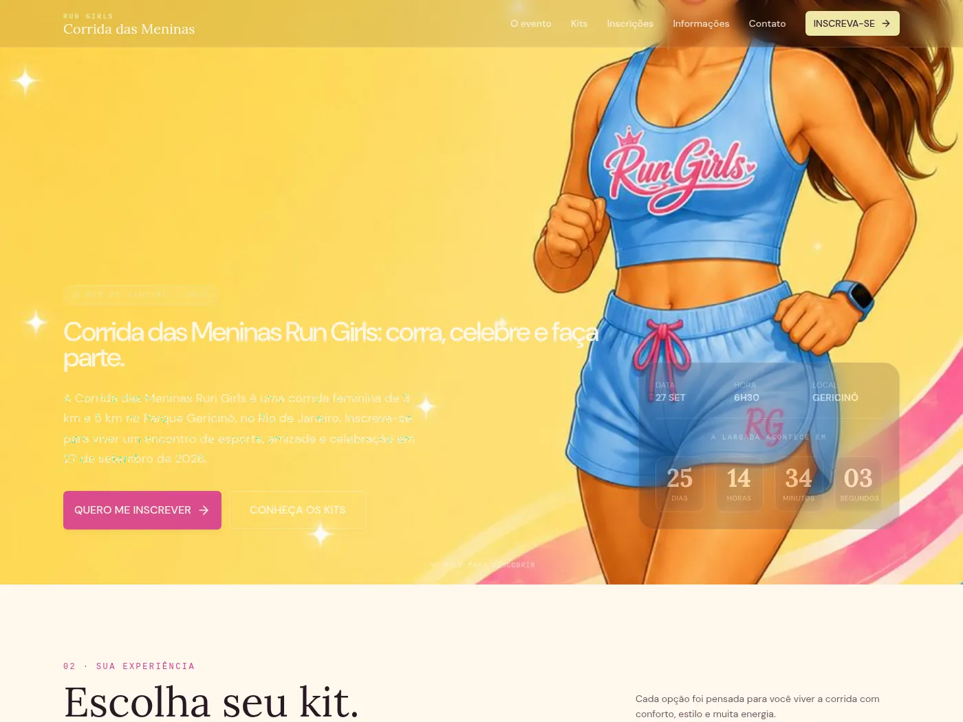 Run Girls Event Portal