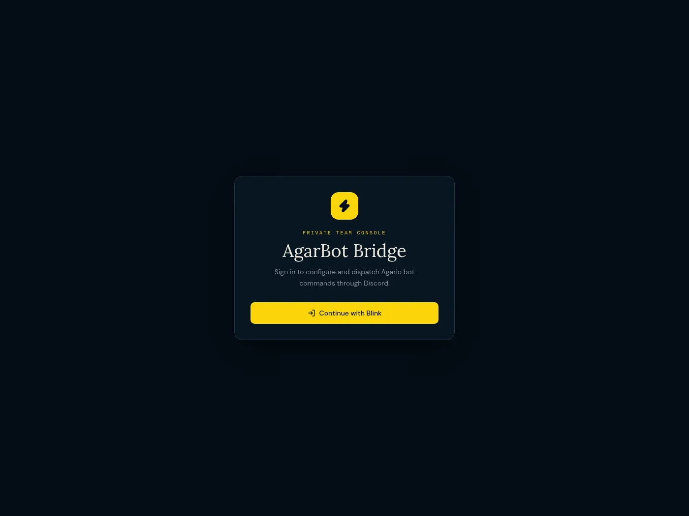 AgarBot Discord Bridge