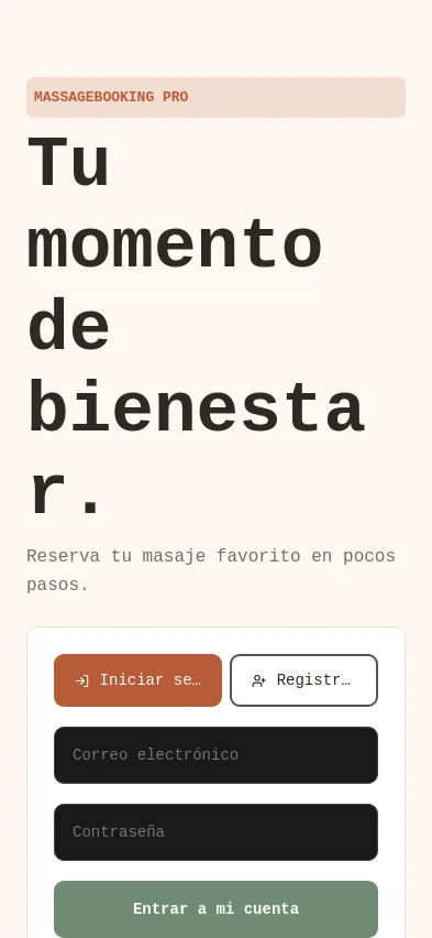 MassageBooking Pro