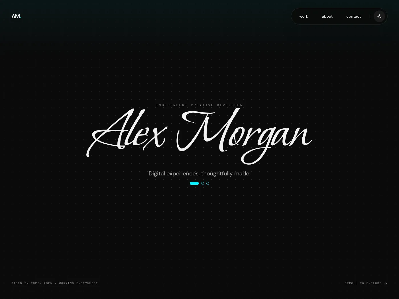 Personal Portfolio Pro