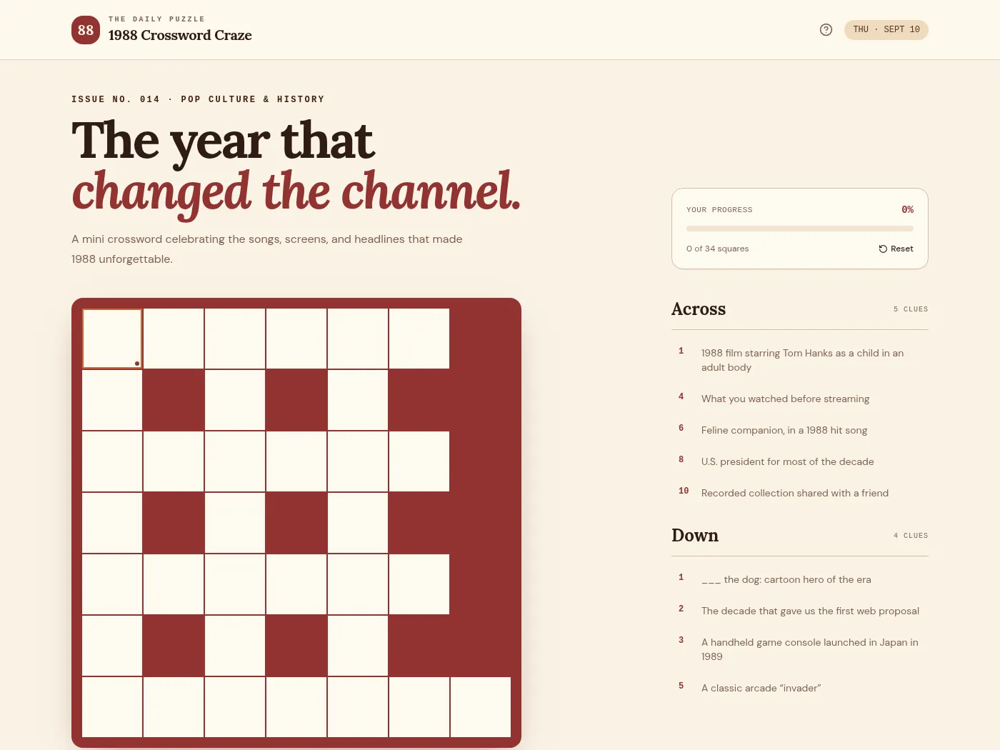 1988 Crossword Craze