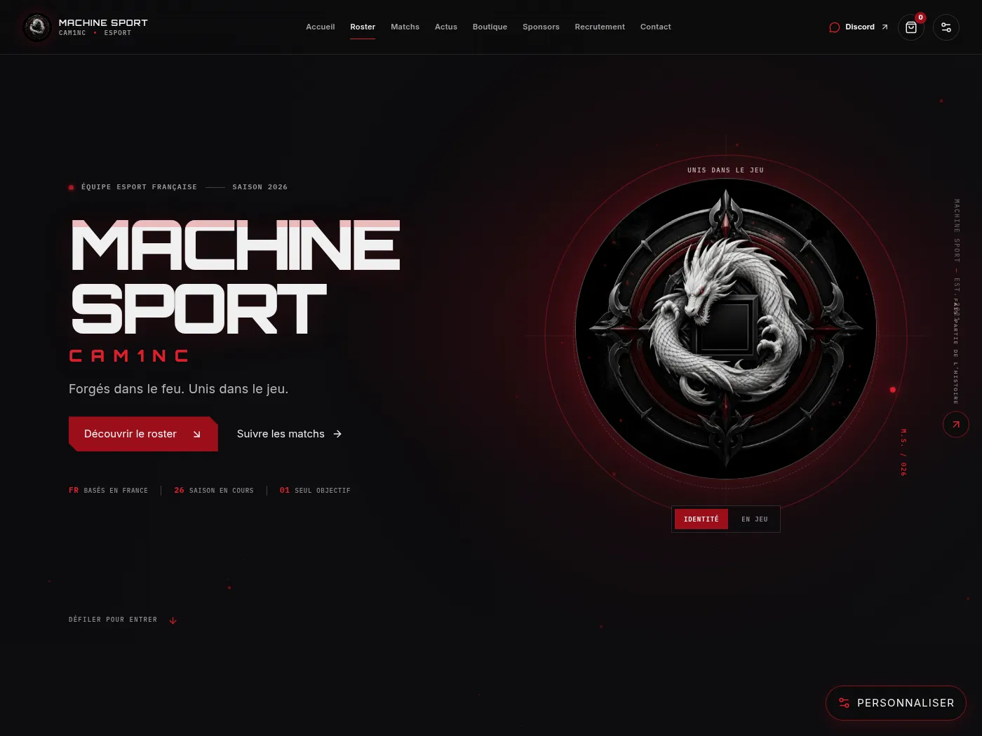 Machine Sport Esport Site