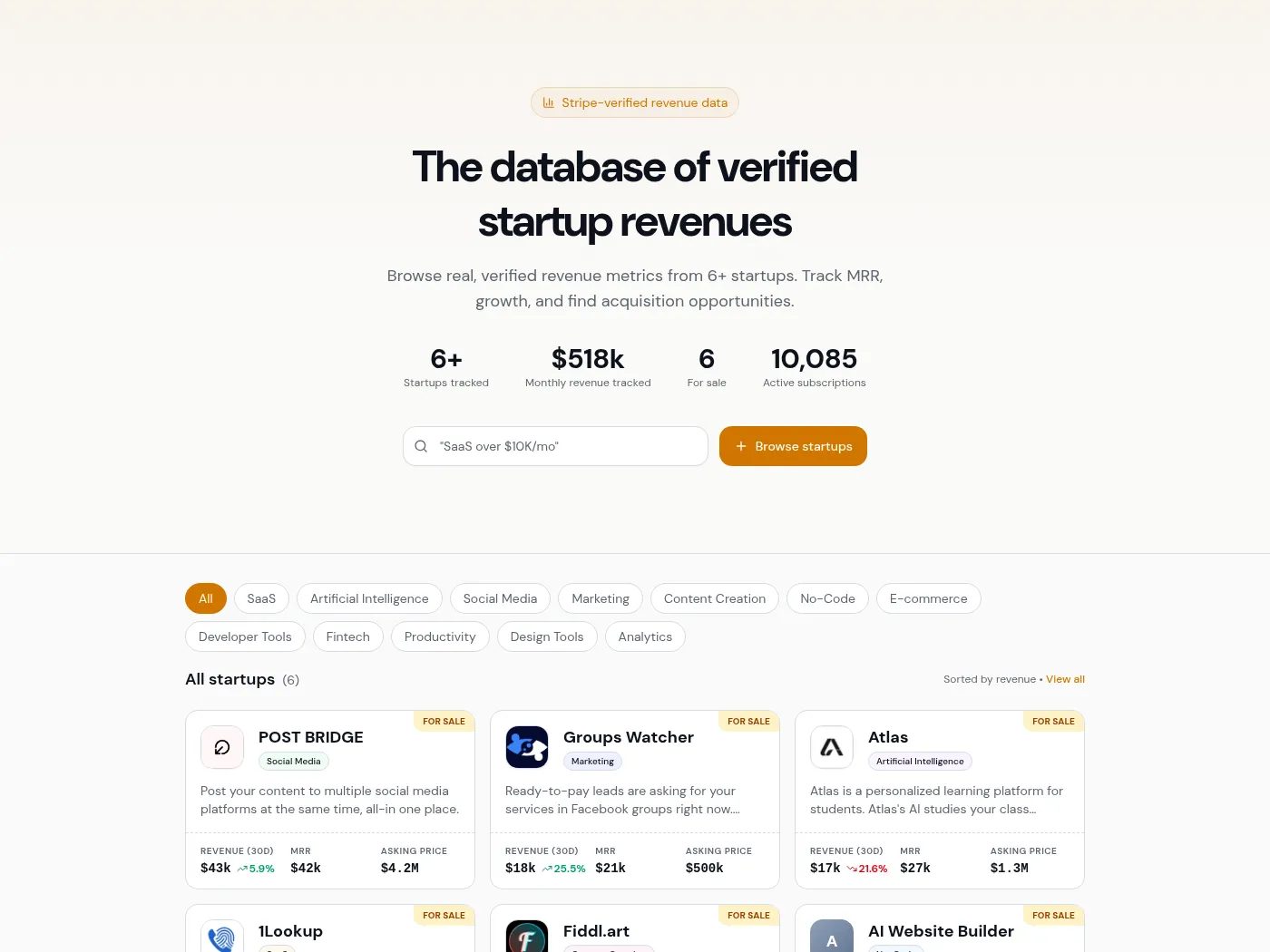 Startup Post Bridge