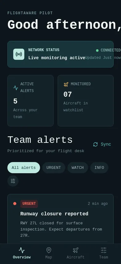 FlightAware Pilot