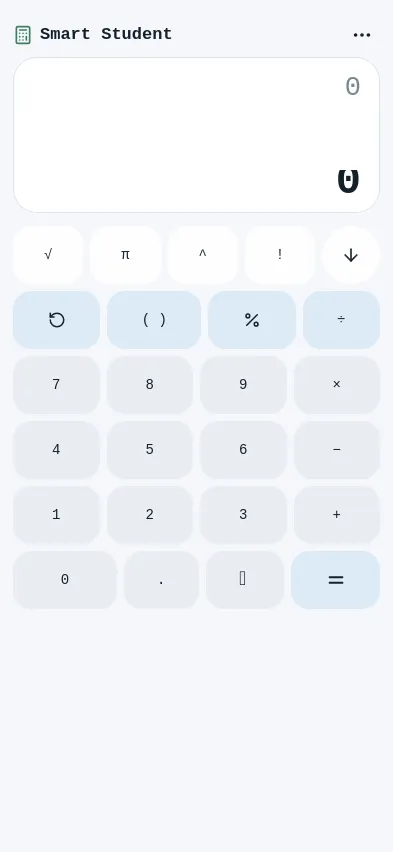 Smart Student Calculator