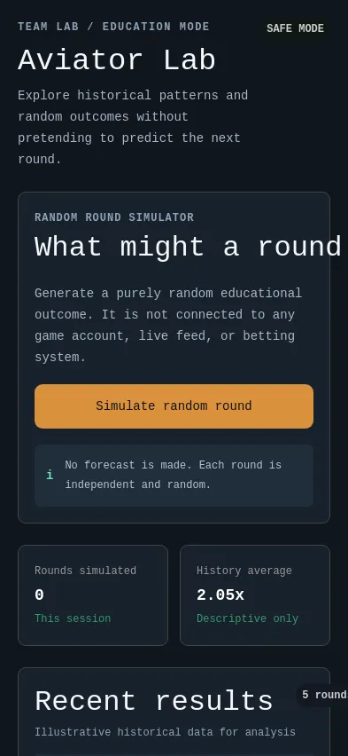 Aviator Signal Predictor