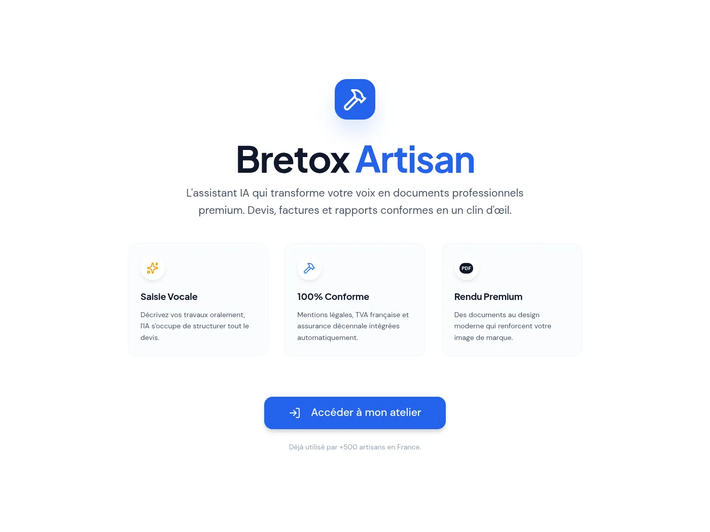 Bretox Assistant Pro Bâtiment