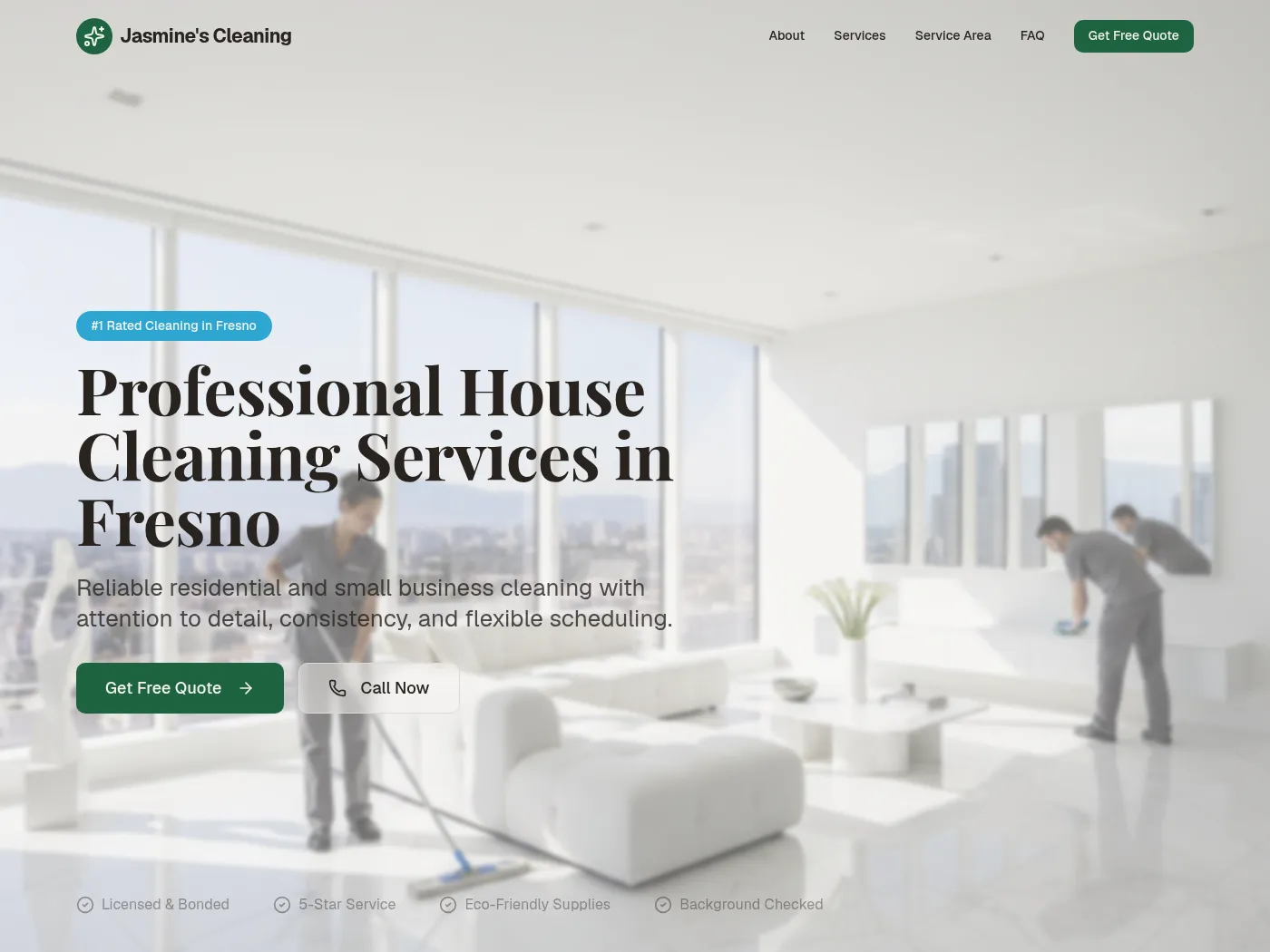 Jasmine's Clean Site