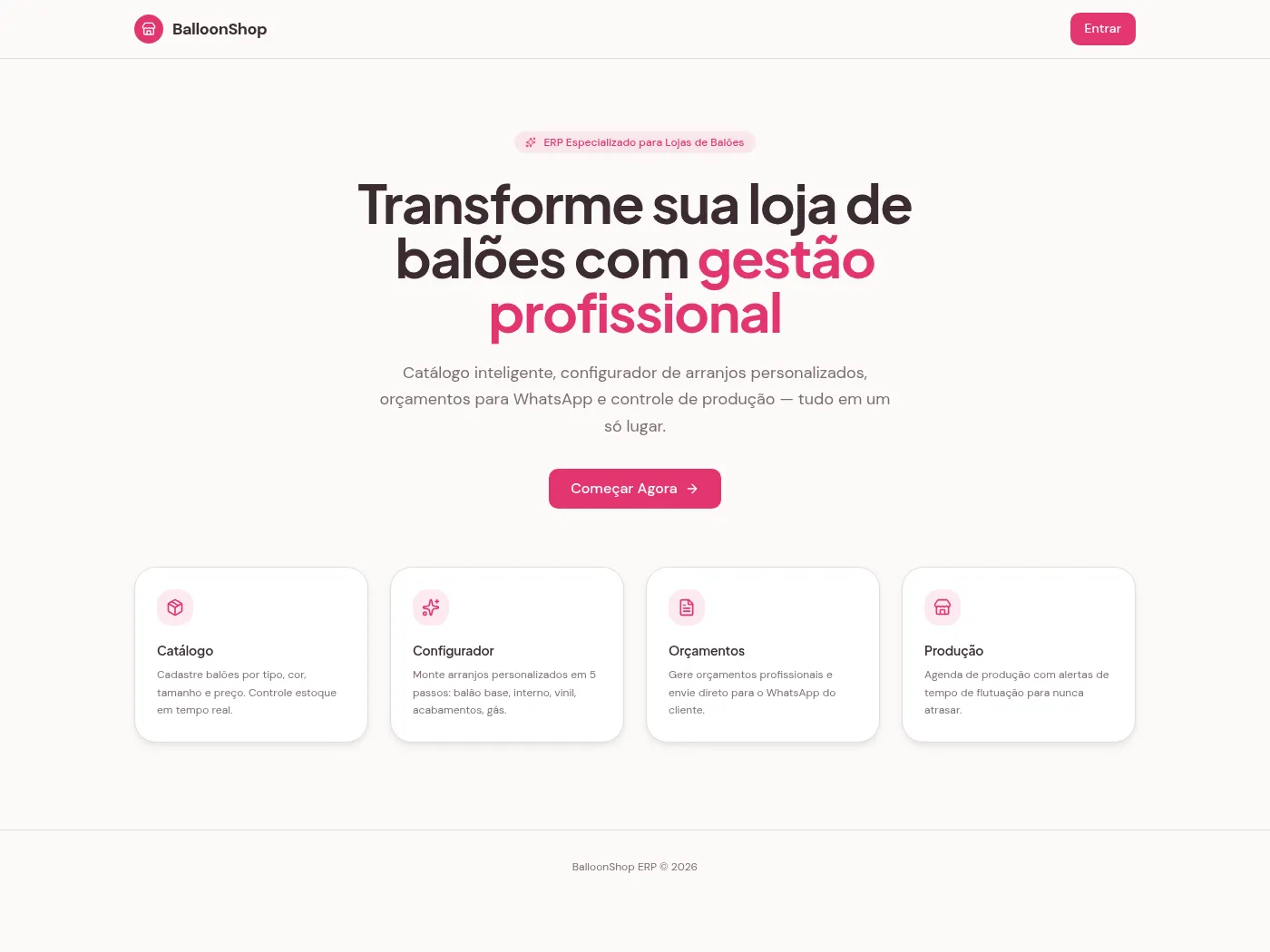 BalloonShop ERP Suite