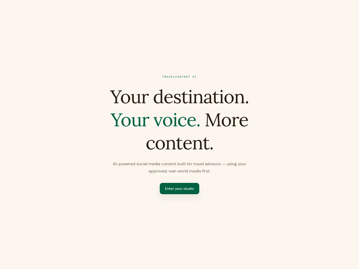 TravelContent AI Suite